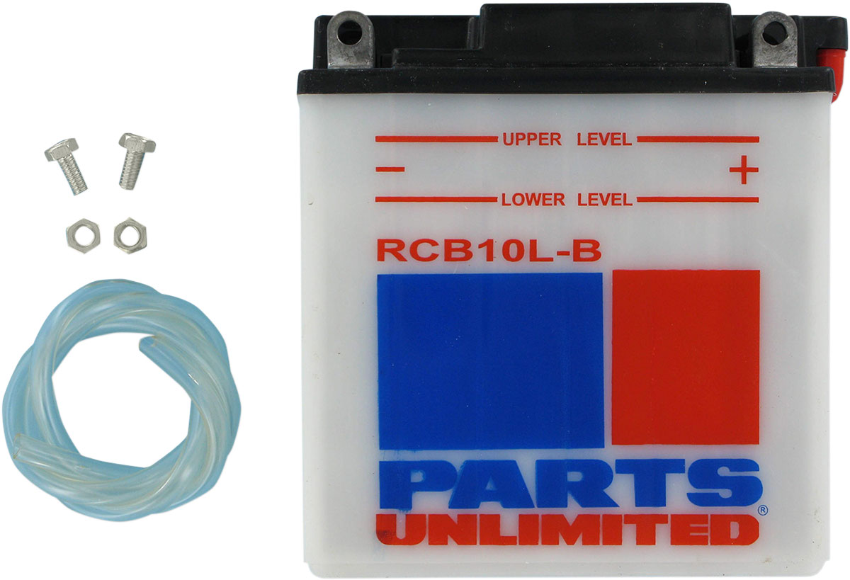 Parts Unlimited 12V Heavy-Duty Battery RCB10LB (RCB10LB)-PU