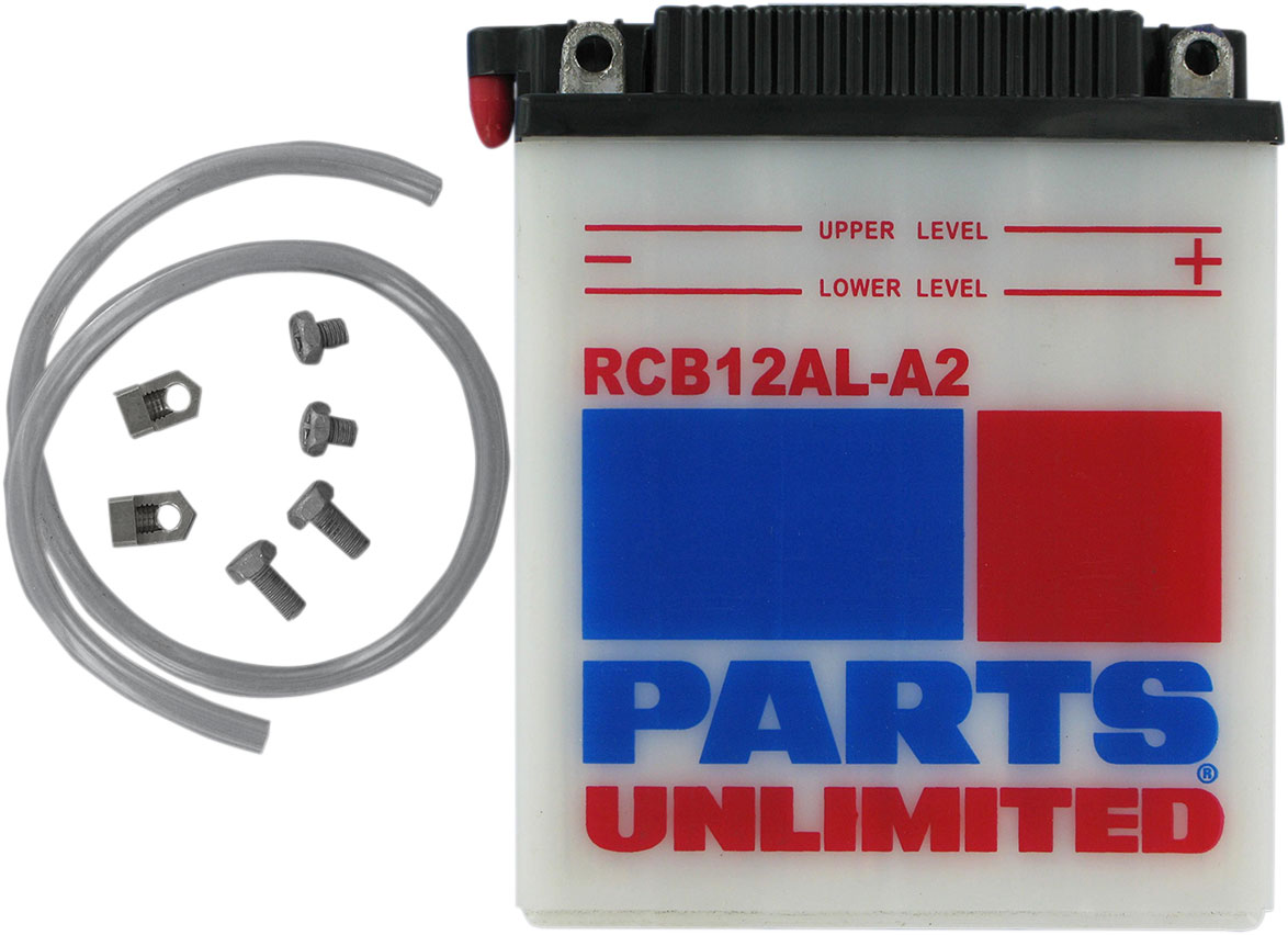 Parts Unlimited 12V Heavy-Duty Battery YB12AL-A2 (RCB12AL-A2