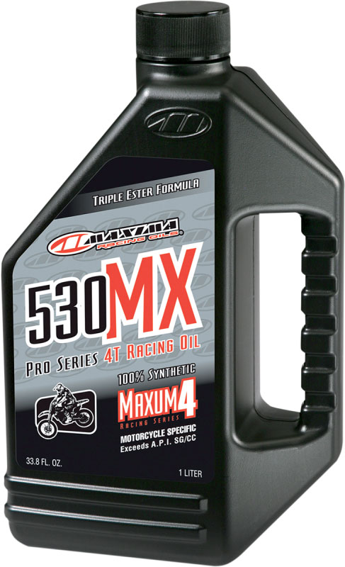 Maxima Racing Oil 530MX 4T Full-Synthetic 4-Stroke Engine/Mo