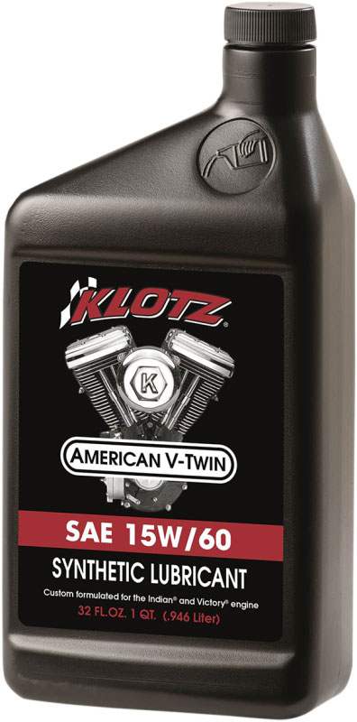Klotz Oil V-Twin TechniPlate Full Synthetic Engine/Motor Oil
