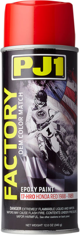 PJ1/VHT Factory OEM Color Match Epoxy Paint, Honda Red 1988