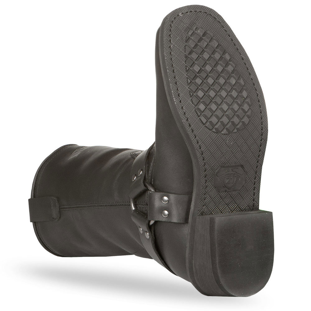 HIGHWAY 21 SPARK Harness Leather Boots (Black)-H21 361-803-1