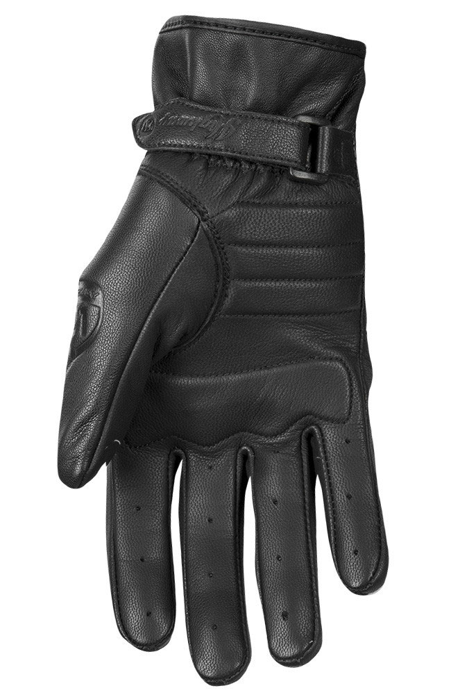 HIGHWAY 21 ROULETTE Leather Gloves (Black)-H21 489-0082-1P