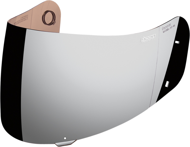 ICON Replacement Proshield Shield/Visor (Chrome, Anti-Fog)-I