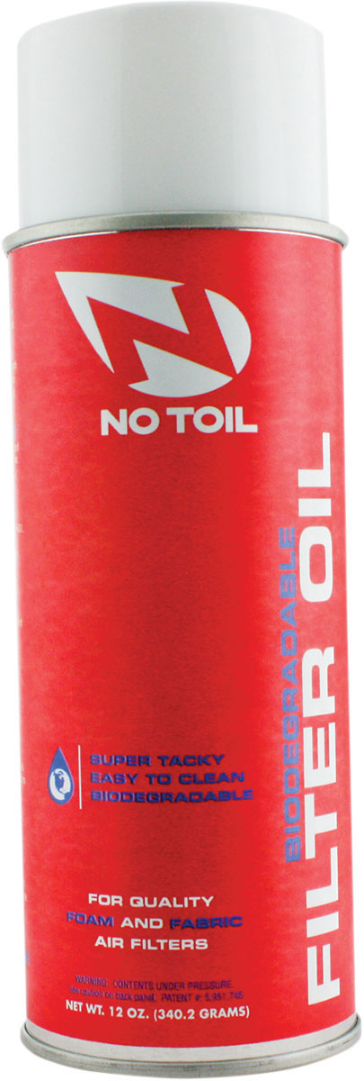 No Toil Classic Biodegradable Air Filter Oil (12 oz aerosol