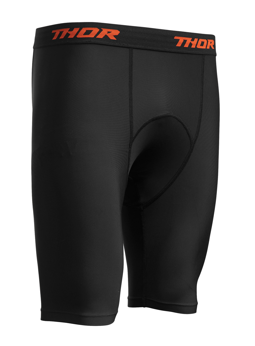 Thor Comp Compression Shorts (Black)-THR 2940-0375-1P