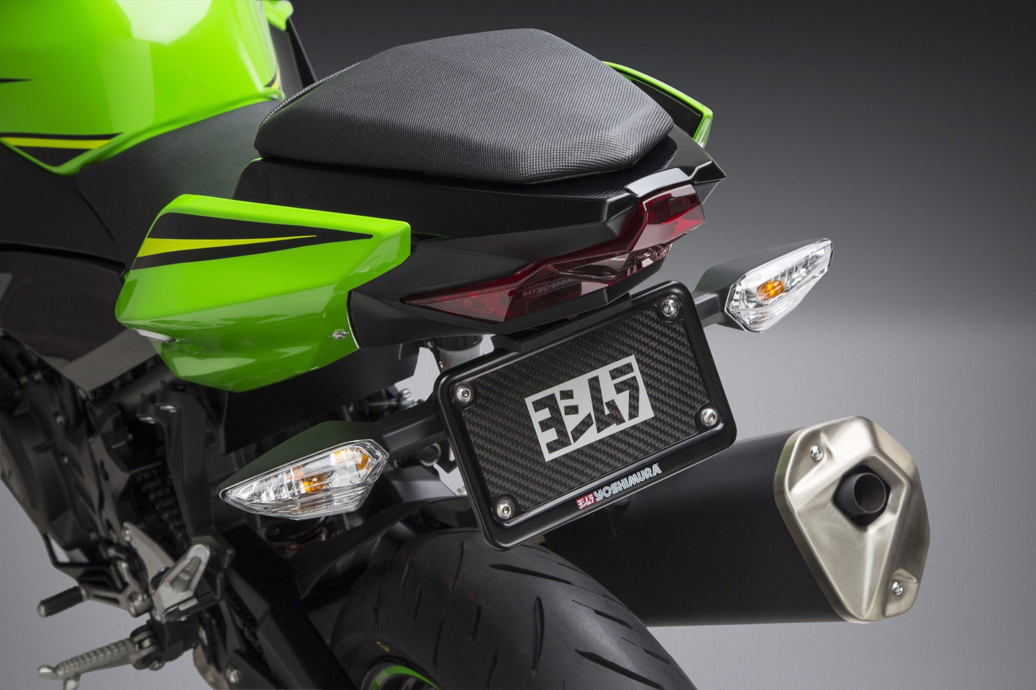 Yoshimura Fender Eliminator Kit (Black Anodized Aluminum)-YM